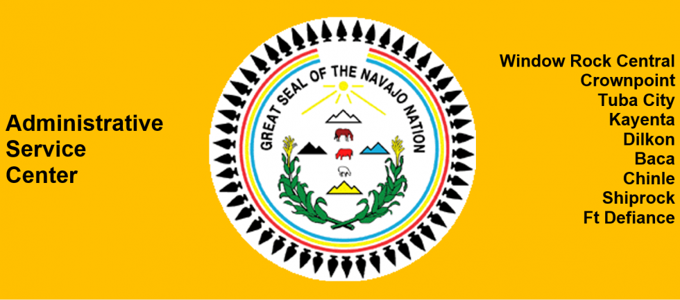 Administrative Services Center | Navajo Nation Division of Community ...