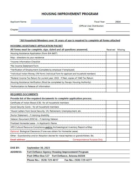 Housing | Navajo Nation Division of Community Development