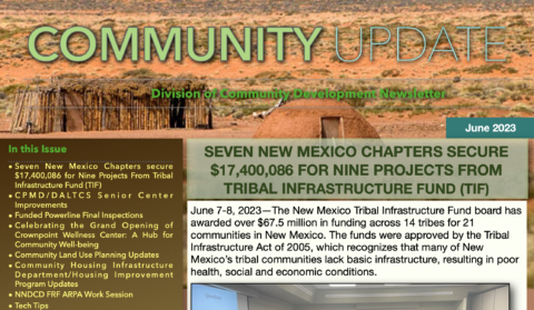 Navajo Nation Division of Community Development | NNDCD's mission is to ...