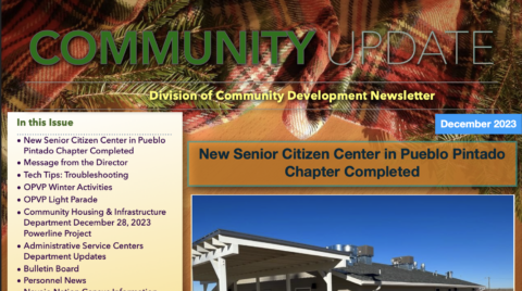 Navajo Nation Division of Community Development | NNDCD's mission is to ...