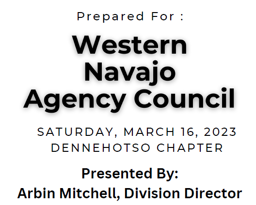 DCD | Navajo Nation Division of Community Development