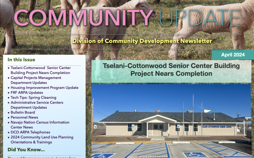 Navajo Nation Division of Community Development | NNDCD's mission is to ...