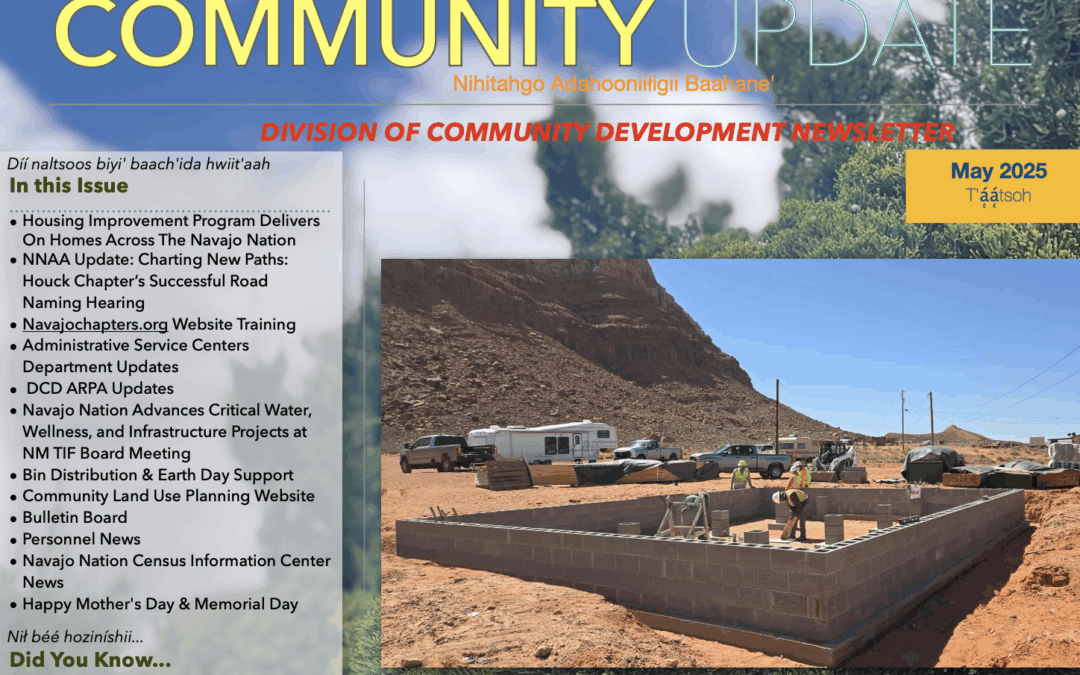 Navajo Nation Division of Community Development | NNDCD's mission is to ...